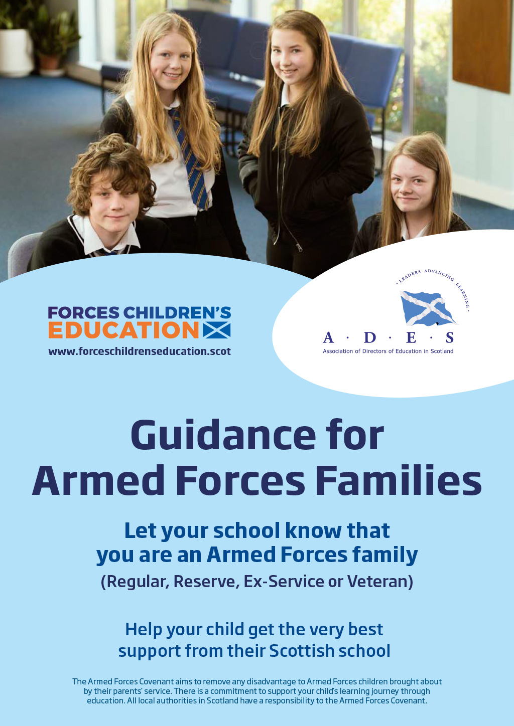 Let your school know - Forces Children’s Education : Forces Children’s ...
